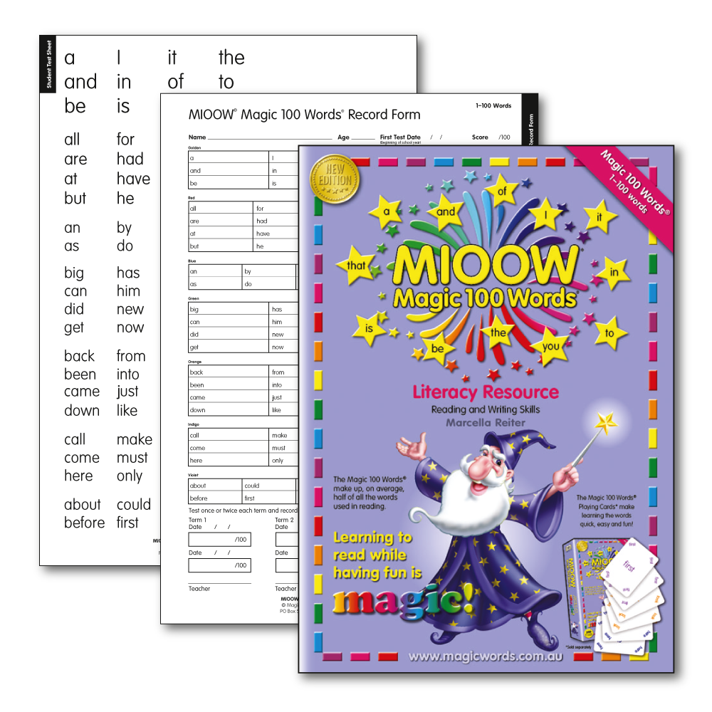 Magic 100 Words Literacy Resource Manual – Magic Words