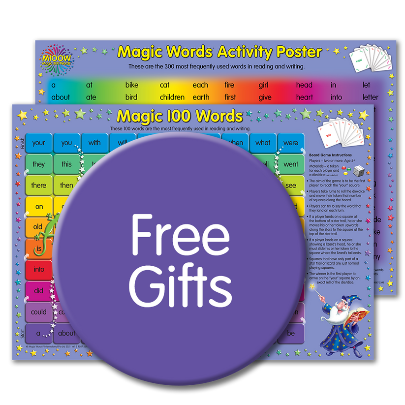 Classroom Games Pack 100, 200 & 300 Words Online – Magic Words