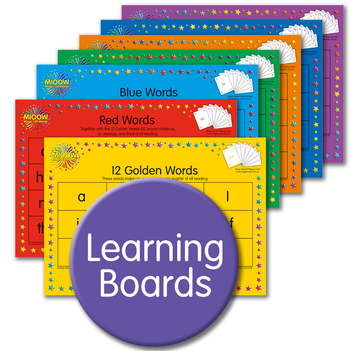 Magic 100 Words Learning Boards Online | Buy Magic 100 Words – Magic Words