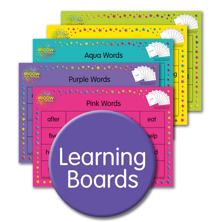 Magic 200 Words Learning Boards – Magic Words
