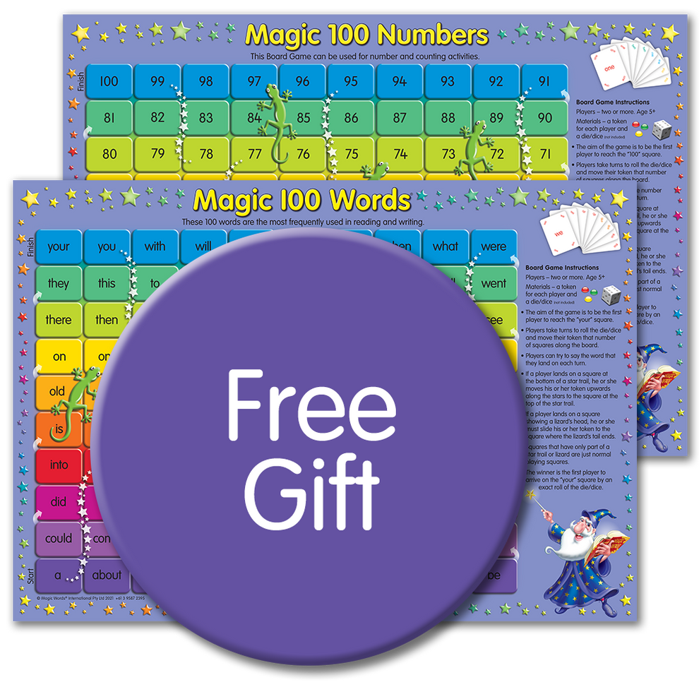 Premium Home Pack - Magic 100 & 200 Words – Magic Words